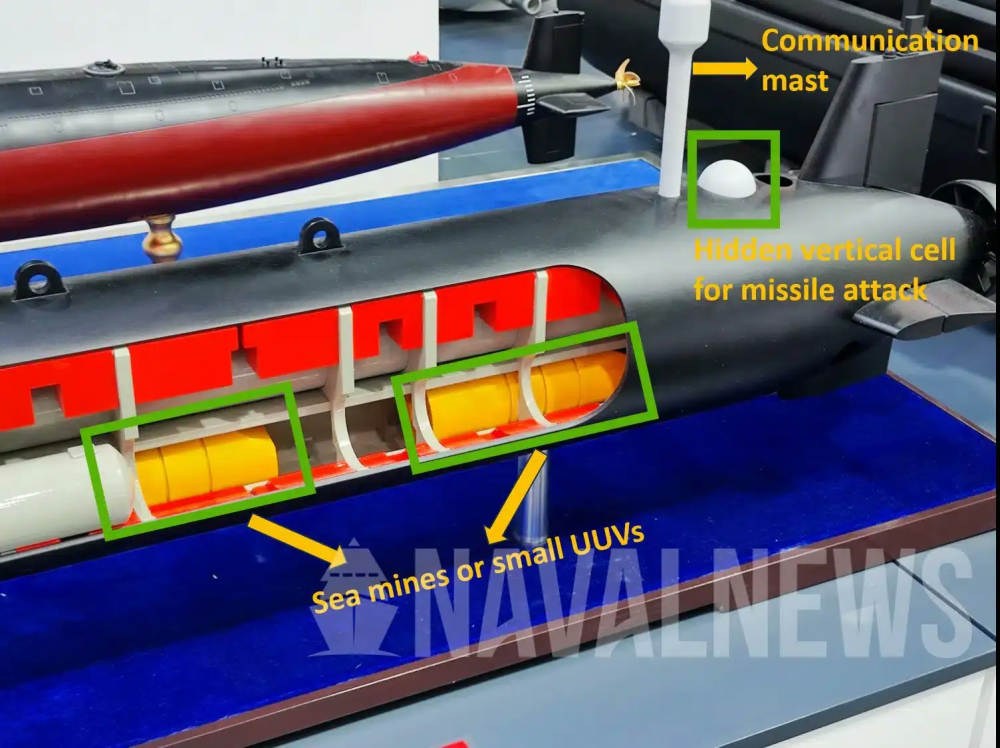 对美国潜艇实现弯道超车？中国UUV-300超大型无人潜航器曝光_腾讯新闻