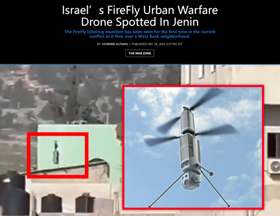 以色列新型巷战无人机投入实战，研发灵感来自电影《变形金刚》？_腾讯新闻