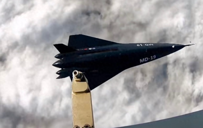 中方公开MD-19飞行器试飞画面，抢占宽域飞行制高点_腾讯新闻