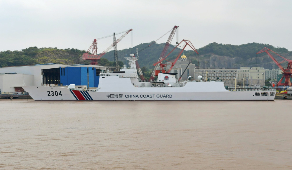 052D现身金门后，我海警进入台岛24海里范围_腾讯新闻