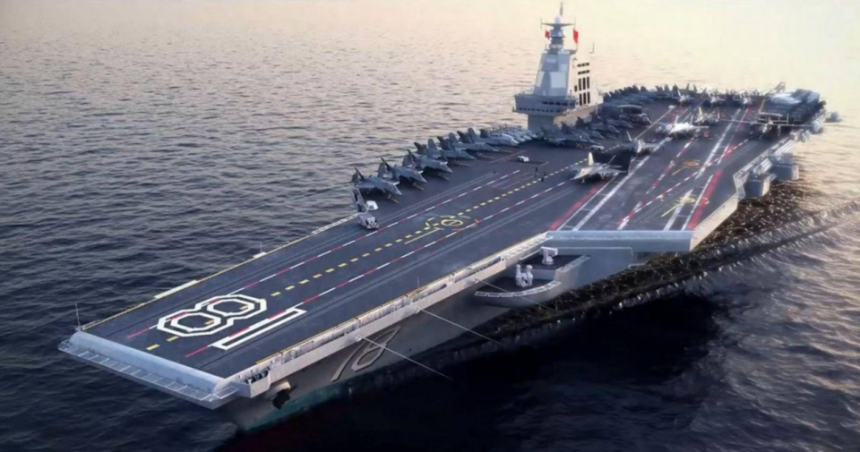 官媒披露：福建舰入列后，003航母将进入量产阶段_腾讯新闻