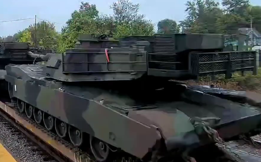 外媒：地区局势紧张之际 中国台湾地区即将接收首批M1A2T主战坦克_腾讯新闻