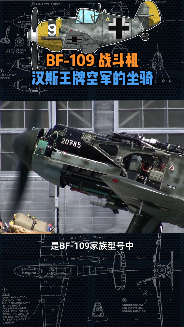 汉斯 BF-109 E3战斗机_腾讯新闻