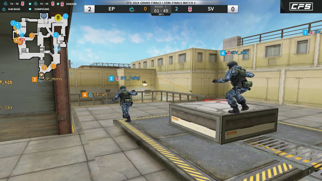 2024CFS世界总决赛丨全场回放：12.13-8 四强赛 EP vs SV 第三场_腾讯新闻