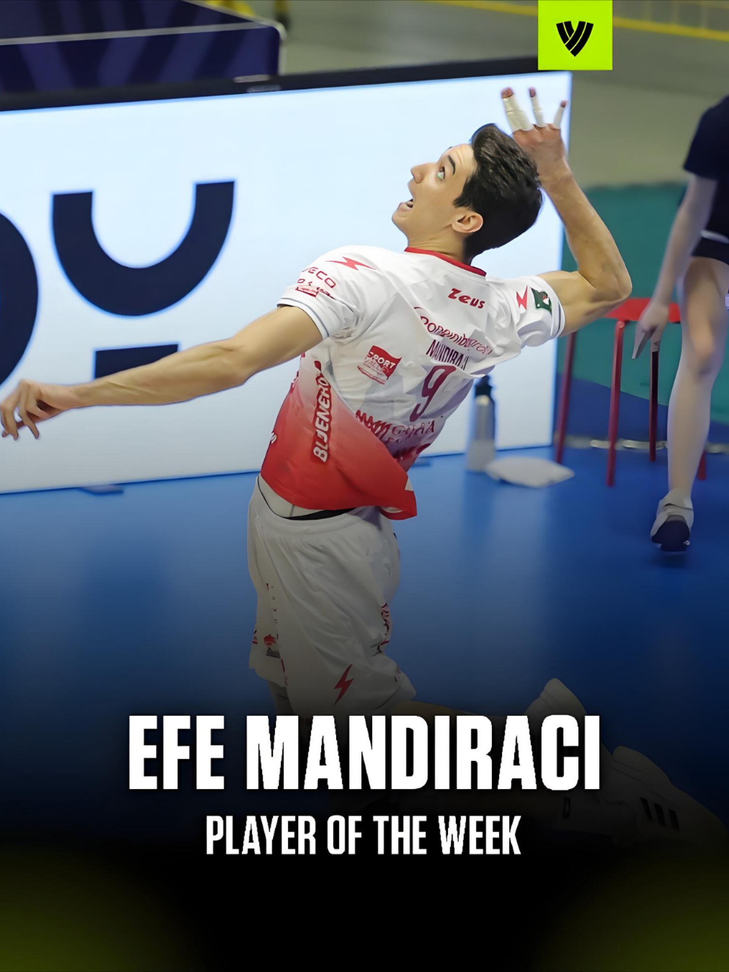 曼迪拉齐！意巴日三大联赛第48周最佳男球员土耳其Efe Mandiraci_腾讯新闻