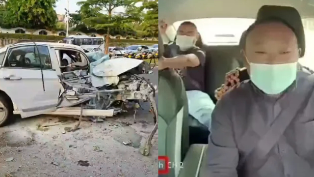 网约车失控飙148km/h酿车祸！司机乘客均受重伤，事故原因成谜_腾讯新闻