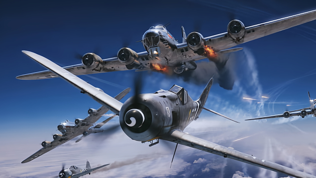 FW90的迎头攻击：《空战群英》03集 德军攻击战术揭秘。_腾讯新闻
