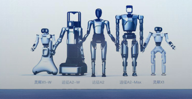 智元发布5款人型机器人，提出G1至G5具身智能技术演进路线_腾讯新闻