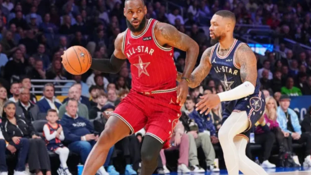 NBA全明星：东部211-186大胜西部，詹杜库首次同队，利拉德39分获MVP_腾讯新闻