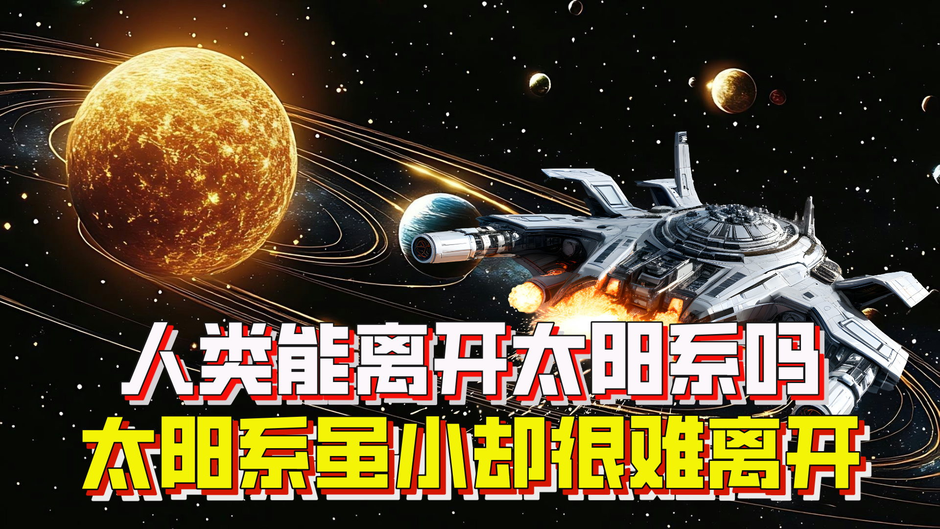 人类能离开太阳系吗？太阳系很小，但离开很难腾讯新闻 4602