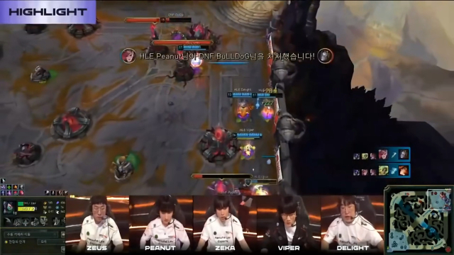 HLE vs DNF决胜局集锦：Zeka超神阿卡丽全场开杀，HLE取胜_腾讯新闻