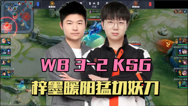 WB3-2KSG，梓墨狂切妖刀，暖阳自我救赎，老林发育路扁鹊绝杀_腾讯新闻