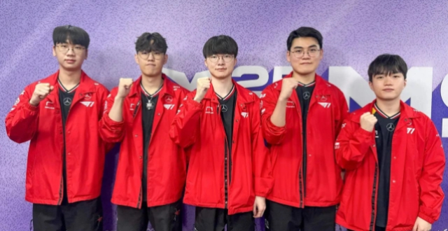 LOL：T1战队零封HLE晋级MSI，有Faker没意外，BLG战队的严父来了_腾讯新闻