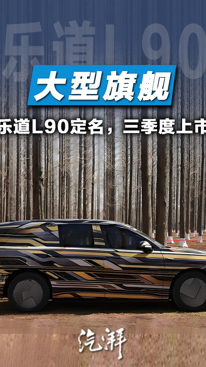 不是L80！乐道L90定名，瞄准“大”市场_腾讯新闻