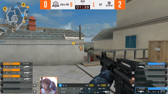 CF冠军杯丨全场回放：10.24-3 败者组第一轮 Q9 vs eStar 第三场_腾讯新闻