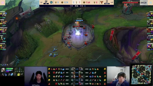 LOL：Theshy言出必行，成功终结姿态队四连胜，想看姿态输的画面_腾讯新闻