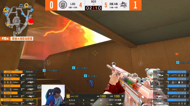 2025CFPL夏季赛丨全场回放：7.4-4常规赛 LGD vs BS 第二场_腾讯新闻