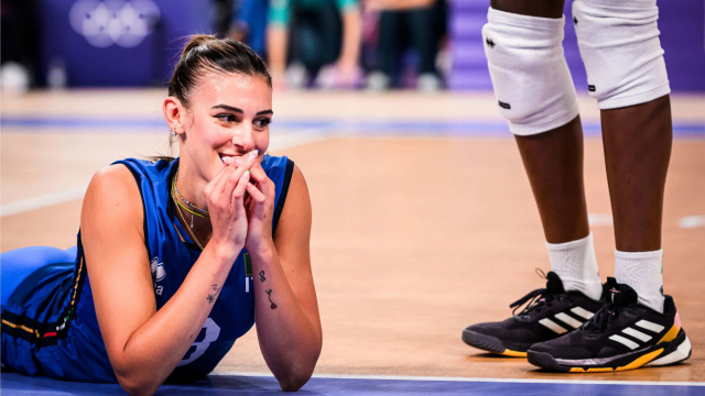 ALESSIA ORRO！98年的奥罗，已经参加三届奥运并获得最佳二传_腾讯新闻