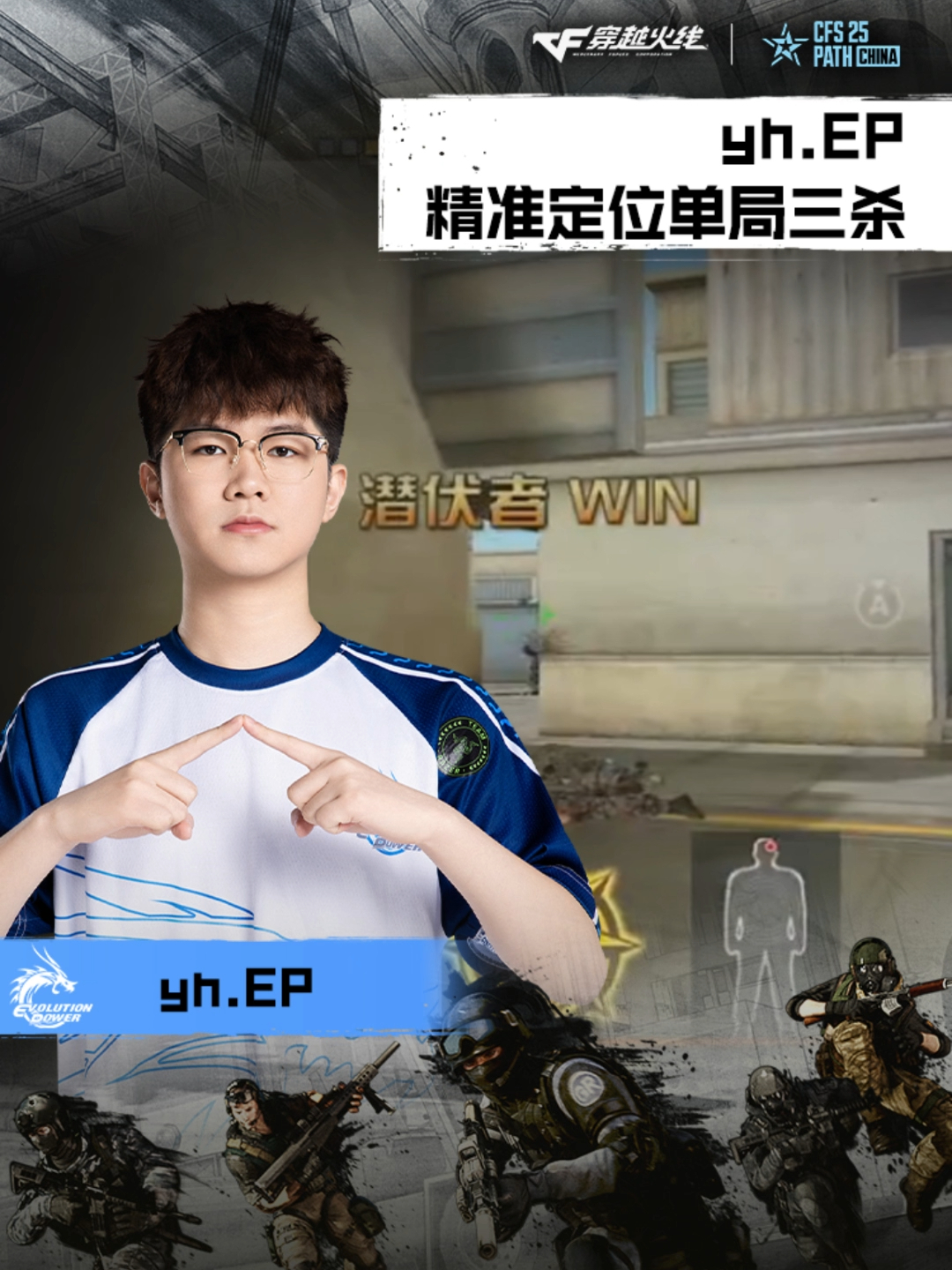 2025CFS中国区预选赛，EP VS Q9，yh.EP，精准定位，单局三杀！_腾讯新闻