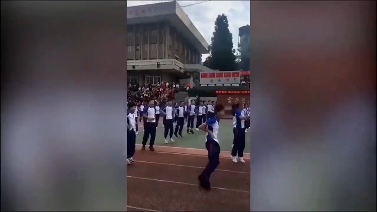 盘点被课间操耽误的灵魂舞者，课间操还能这么跳，见识了_腾讯新闻