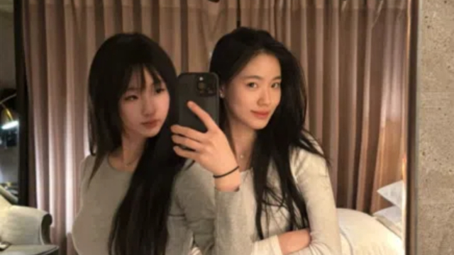 翻版大小S？小S女儿Elly、Lily晒同框合照，颜值超高撞脸林志玲_腾讯新闻