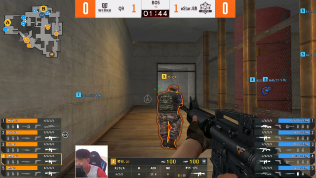 CF冠军杯丨全场回放：10.24-1 败者组第一轮 Q9 vs eStar 第一场_腾讯新闻