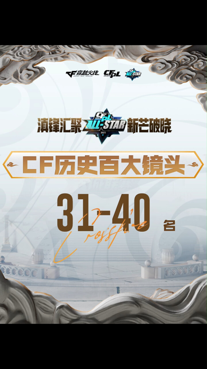 CF历史百大名场面持续震撼来袭！CFer们哪一个镜头让你瞬间破防？_腾讯新闻