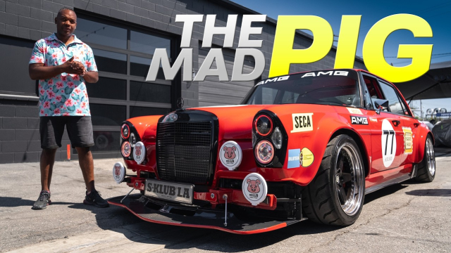 奔驰C63S Red Pig - 有史以来最疯狂的AMG_腾讯新闻