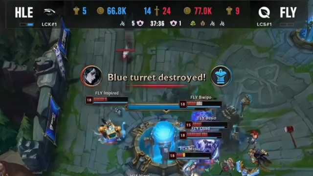 HLE2-1战胜FLY，HLE晋级S14八强 _腾讯新闻