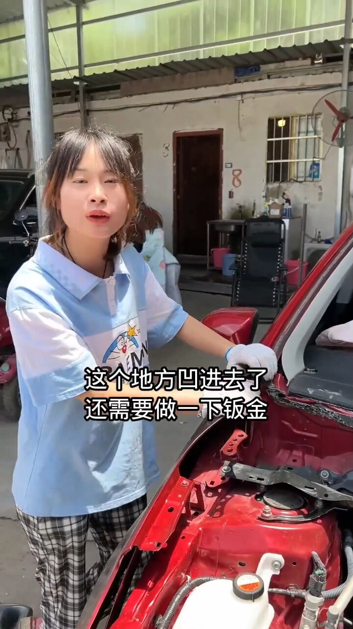 丰田马上就快修好了，今天来了一个二手车贩子看车_腾讯新闻