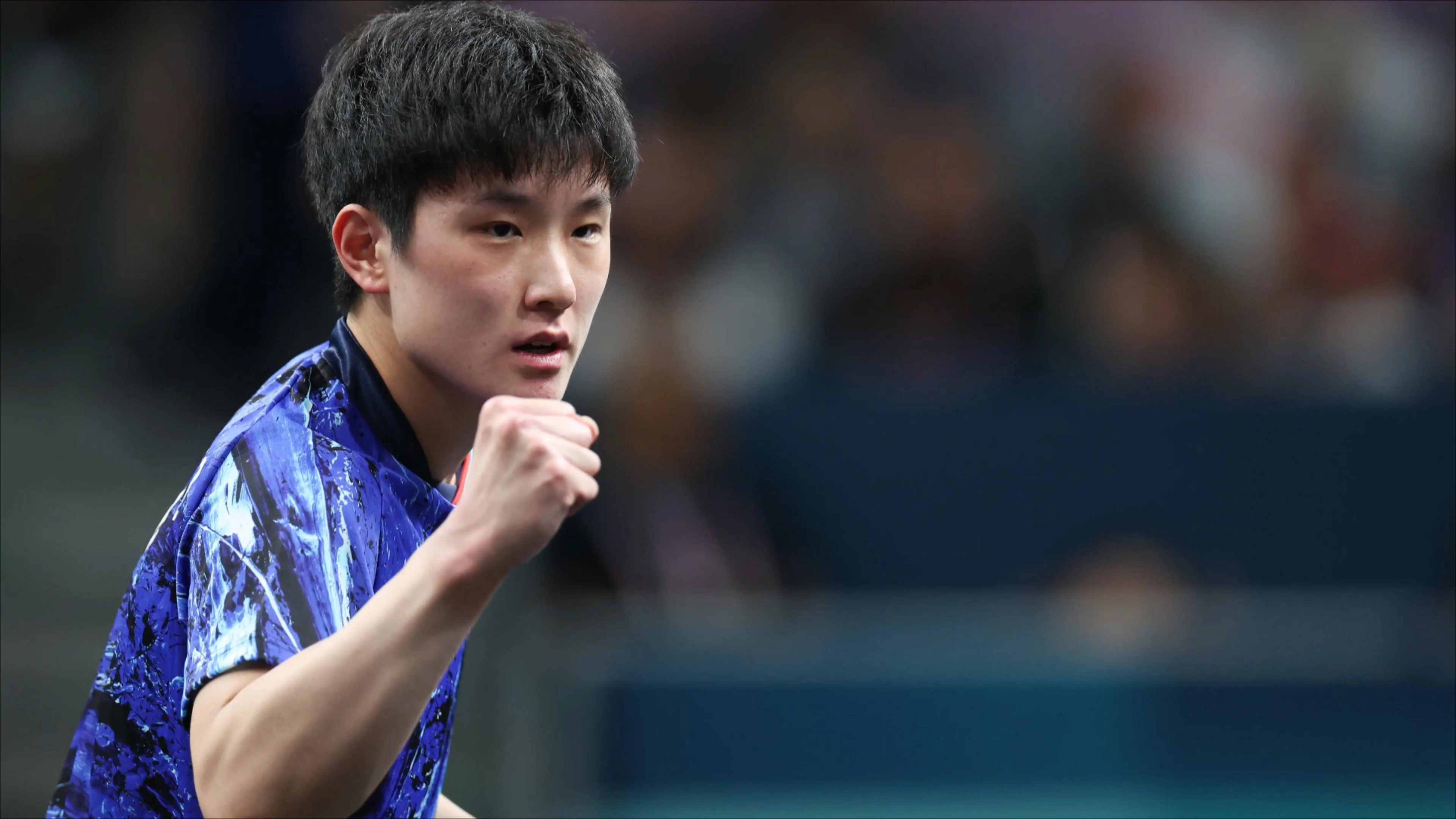 张本智和火力全开，3-0横扫格罗特豪取开门红，成功晋级男单16强_腾讯新闻