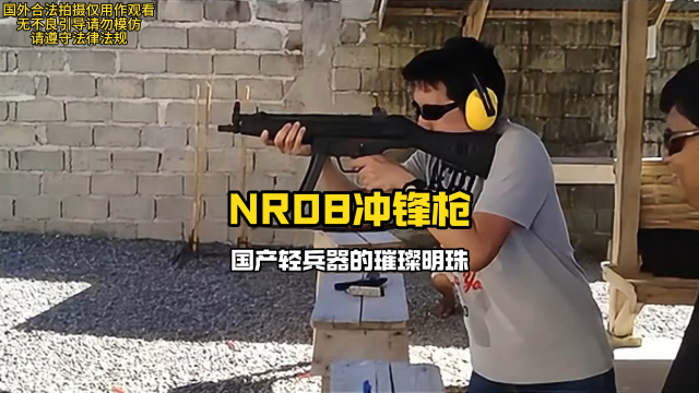 NR08冲锋枪：国产轻兵器的璀璨明珠_腾讯新闻