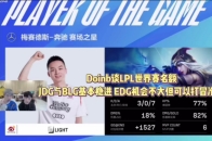 Doinb谈LPL世界赛名额：JDG与BLG基本稳进，EDG机会不大但可以打冒泡赛_腾讯新闻