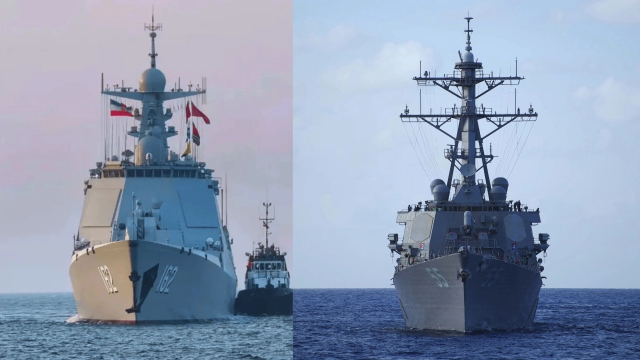 052D和阿利伯克的雷达系统解析：谁的防空能力更强？_腾讯新闻