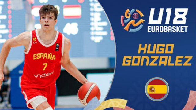 又帅又能打！25年预测乐透的西班牙新星雨果-冈萨雷斯U18欧洲杯集锦_腾讯新闻