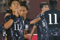崩了！U16国足3分钟连丢2球，韩国功臣手指放嘴+C罗式Siu庆祝_腾讯新闻