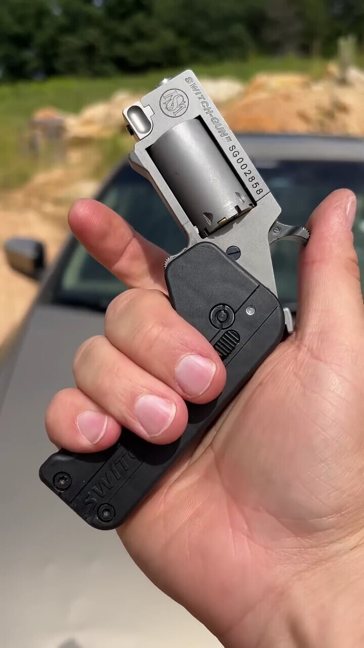 SwitchGun折叠武器 极易隐蔽携带 适合个人防卫 兼具创新与实用_腾讯新闻