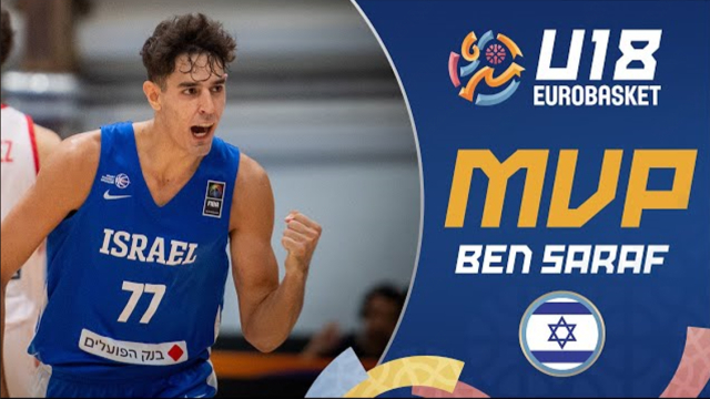场均28+5+5+4！U18欧洲杯MVP以色列新星本-萨拉夫集锦_腾讯新闻