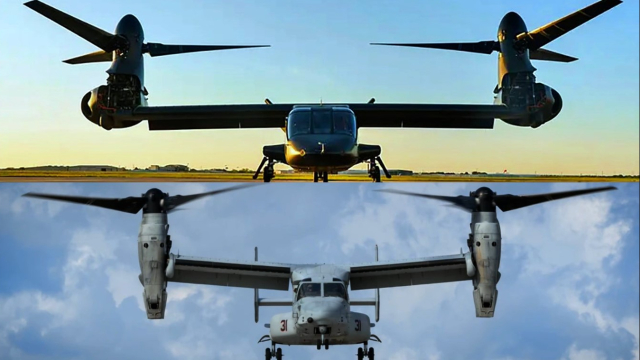 倾转旋翼机对比：V280 与 V22 的同与异_腾讯新闻