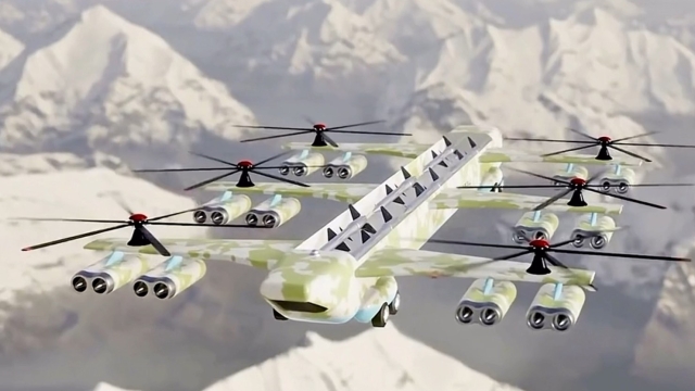 你绝对没见过的核弹直升机，苏联时期研发的VVP6多旋翼核弹直升机被称为空天航母_腾讯新闻