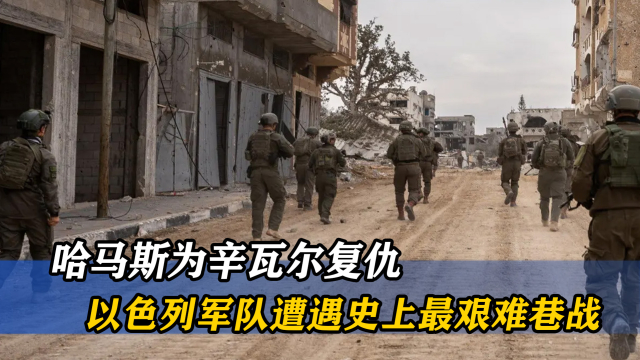 哈马斯为辛瓦尔复仇，以色列军队陷入加沙巷战_腾讯新闻