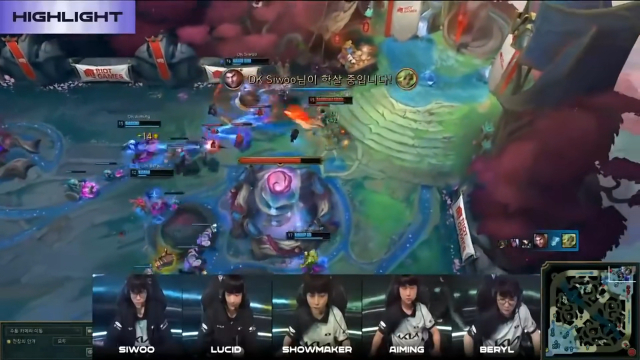 DK vs DNF决胜局集锦：Siwoo杰斯发力，DK赢下系列赛_腾讯新闻