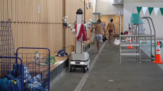 Watney 人形机器人的 “秘密武器”：灵活移动底盘，让它在复杂场景里更 “能打”_腾讯新闻