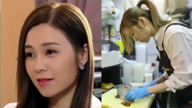 31岁知名港星现身餐厅斩鸡，一天打三份工，曾被骂拜金女离开TVB_腾讯新闻