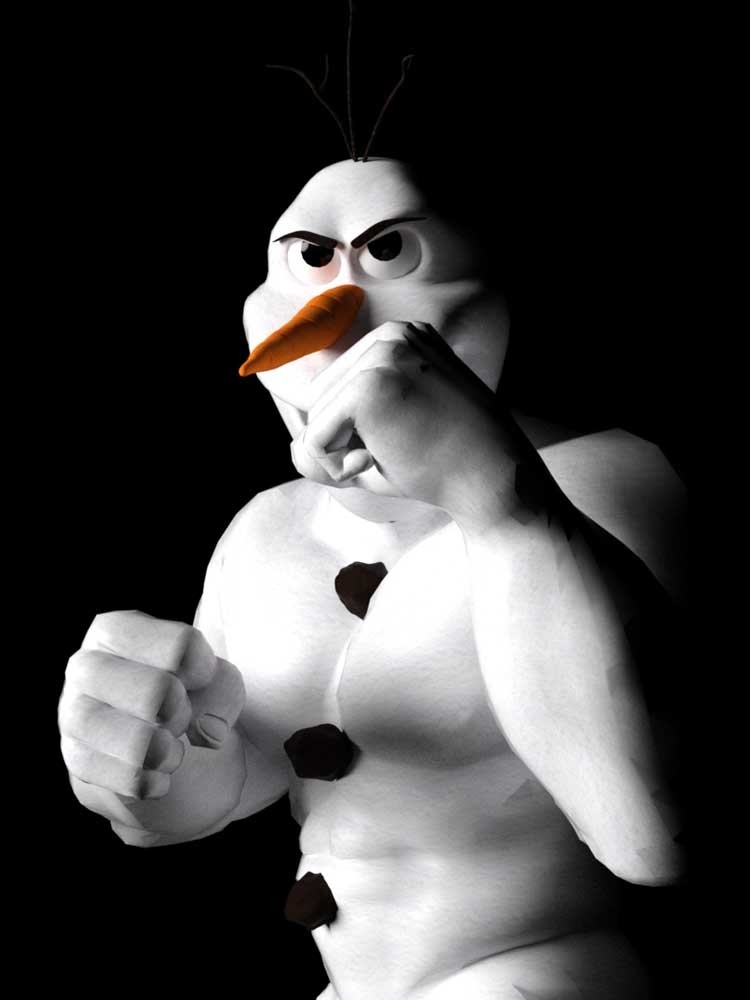 真实画风的冰雪奇缘我吹爆，宛如真人出演，心疼绞刑架上的艾莎！_腾讯新闻