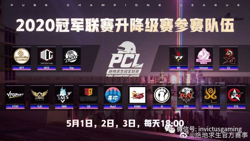 2020冠军联赛升降级赛结束 iG.PUBG重回PCL！_腾讯新闻