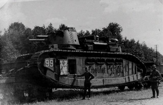 生不逢时的钢铁巨兽！法国二战“陆地战舰”，夏尔2C超重型坦克_腾讯新闻