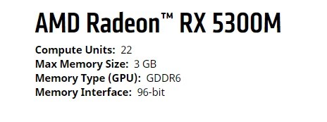 AMD移动入门级RX 5300M性能与GTX1650相当_腾讯新闻