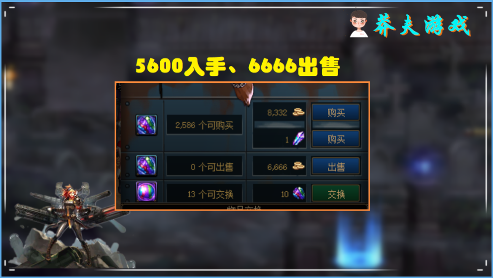 DNF：堇青石跌下6000，比NPC商店还便宜，每天上线白赚8w金币_腾讯新闻