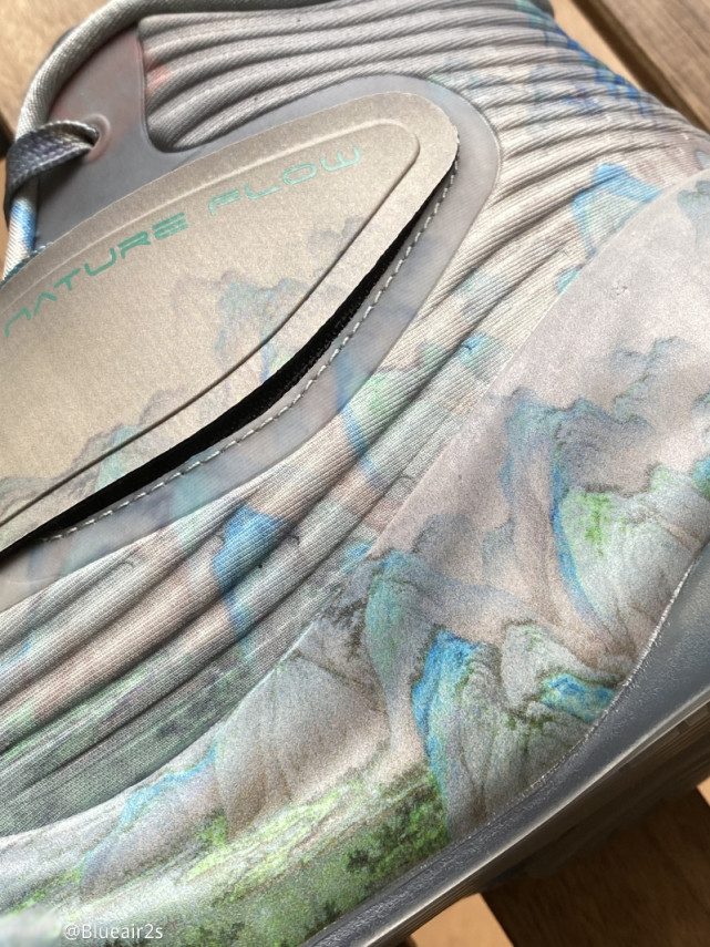 KT6再曝新配色！千里江山图颜值爆表 安踏玩中国风强过李宁？_腾讯新闻